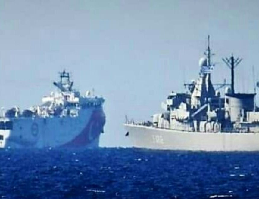 Υπό ασφυκτικό κλοιό το Oruc Reis -Δείτε την εικόνα-ντοκουμέντο με ...
