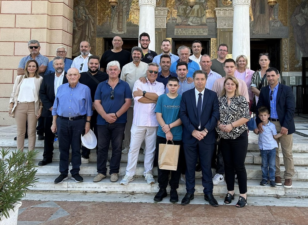 Με προσκύνημα στον Αγ. Διονύσιο η πρώτη μέρα του νέου Δημάρχου Γ ...
